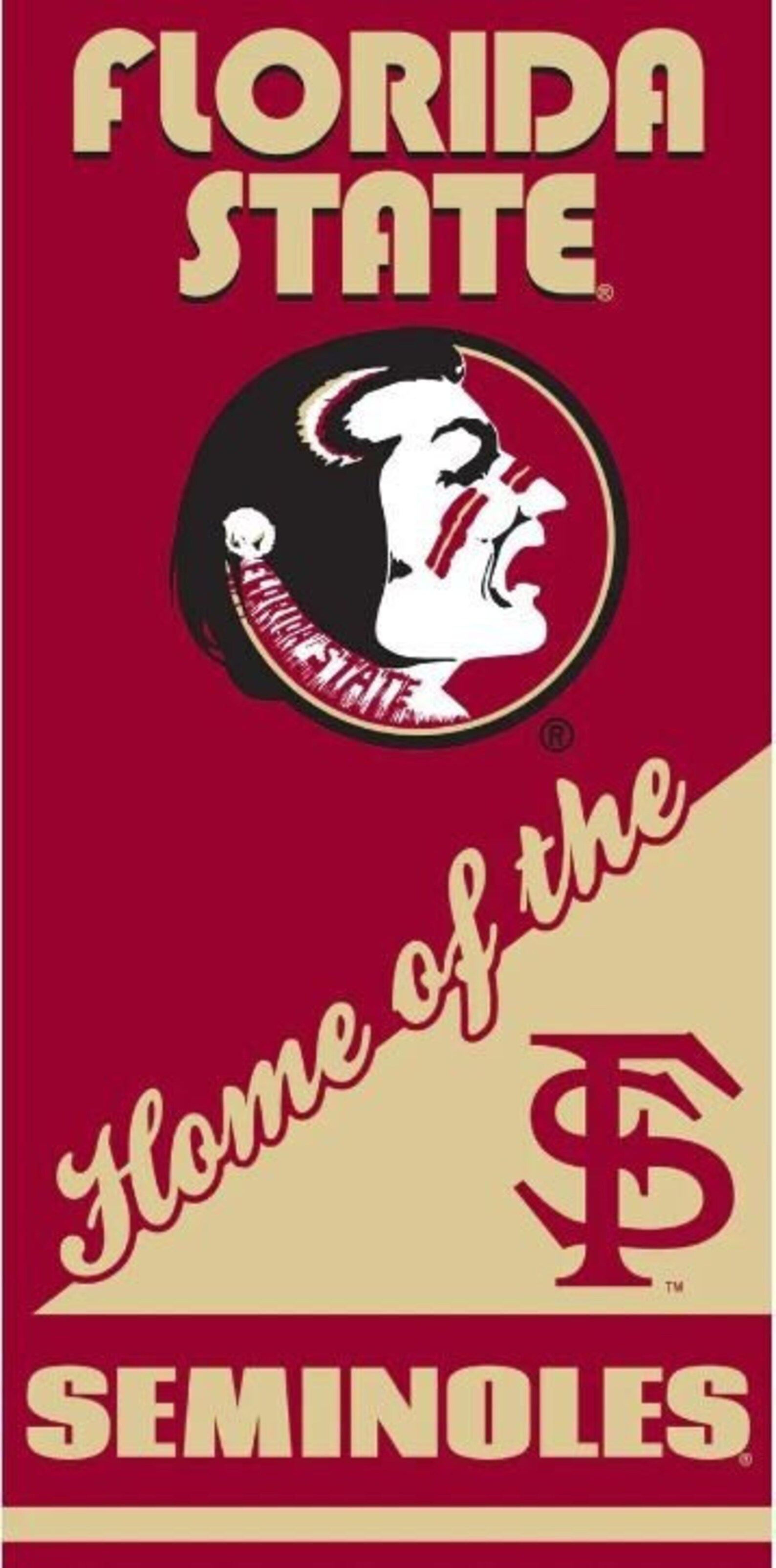 Florida State University (FSU) Seminoles Beach Towel - Official College ...