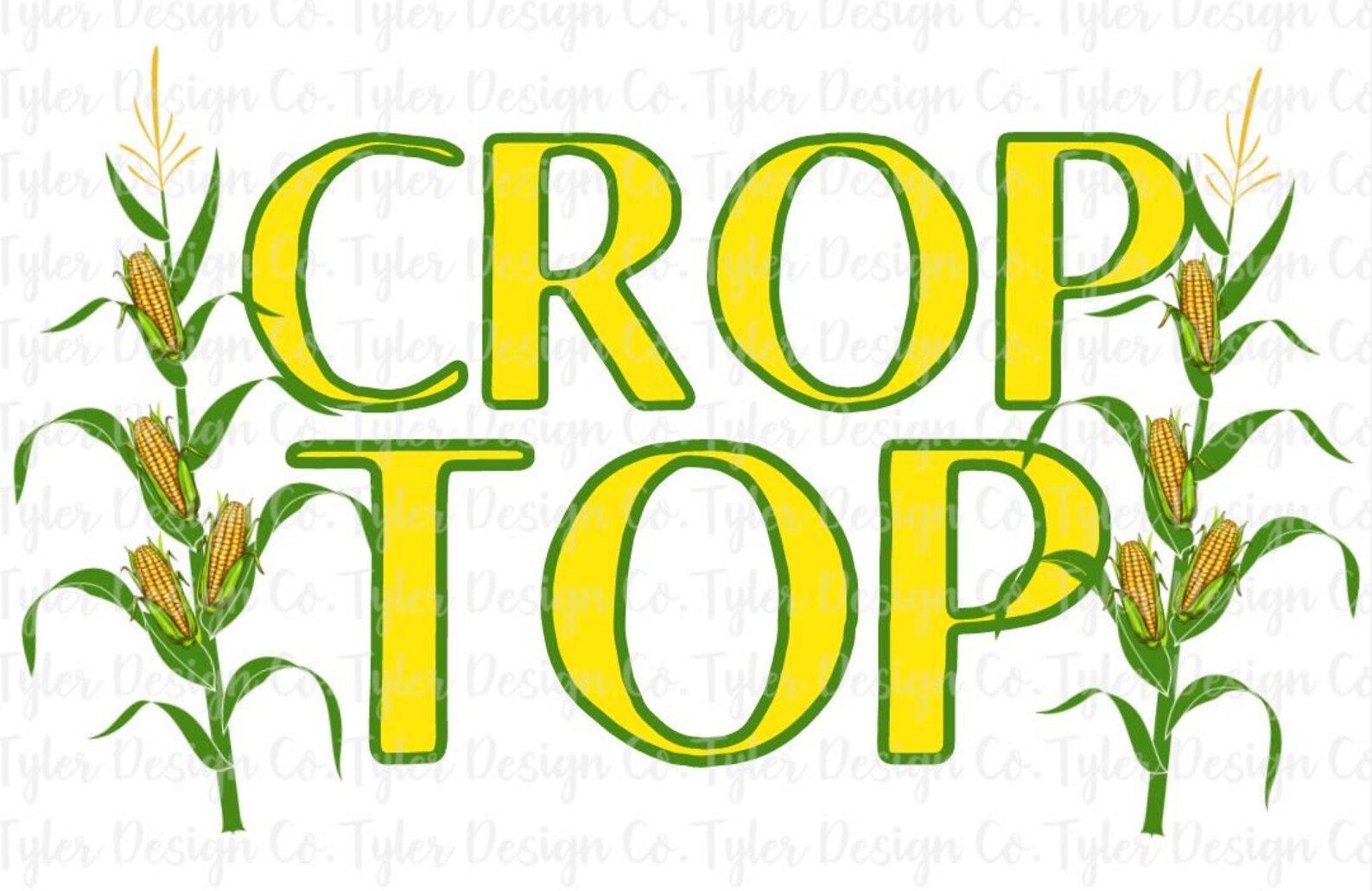 Crop Top, Corn Funny Pun Shirt, Sublimation, Harvest Farmer Fall ...