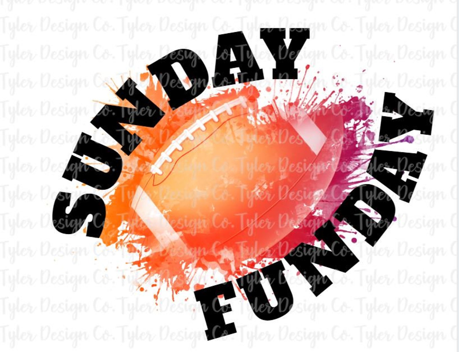 Sunday Funday / Sublimación / Clip Art / Stock Photo / Sports | Etsy