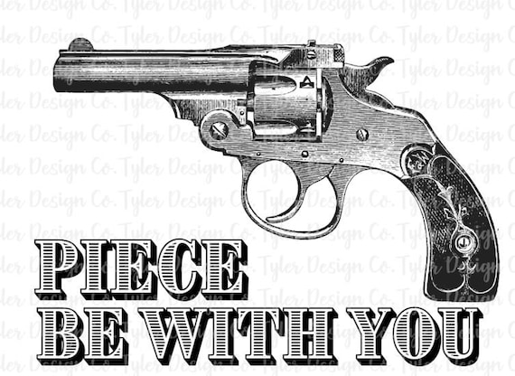 Embellishments Materials Funny Gun Design Great Gift for Dad Piece Be ...