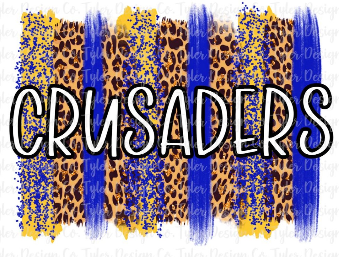 Crusaders School Spirit Sublimation Design (PNG Digital Download) - Etsy