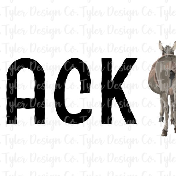 Jack Ass - Etsy