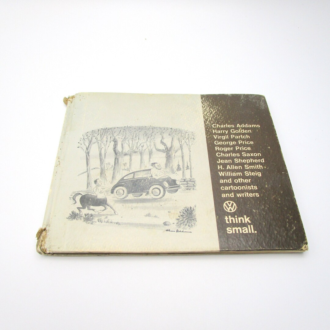 VW Think Small - Dandtbarnfinds - Etsy