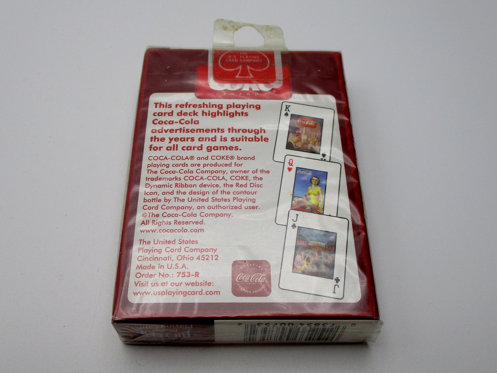 Coca Cola Playing Cards Collectible Coca Cola Card Deck - Etsy