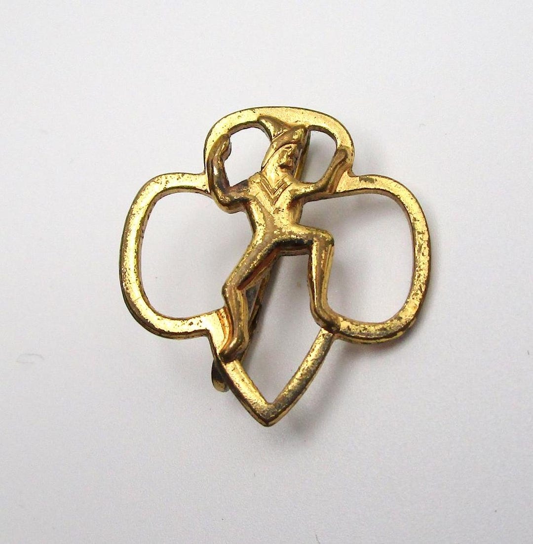 Girl Scout Lapel Pin - Dandtbarnfinds - Etsy