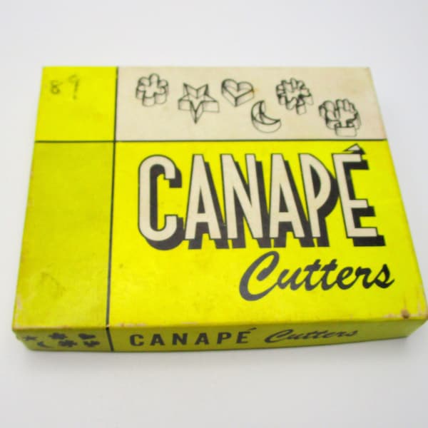 Canape Cutters - Etsy