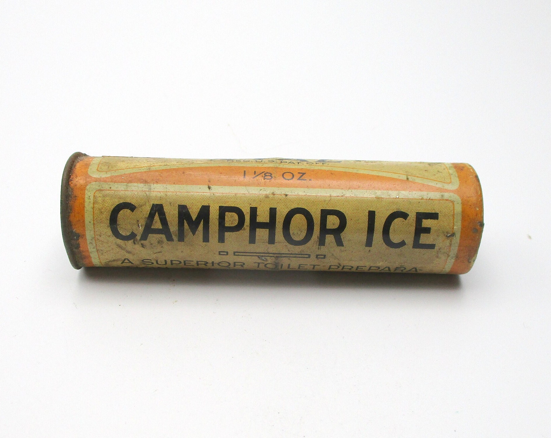 Vintage Camphor Ice Tube - Dandtbarnfinds - Etsy