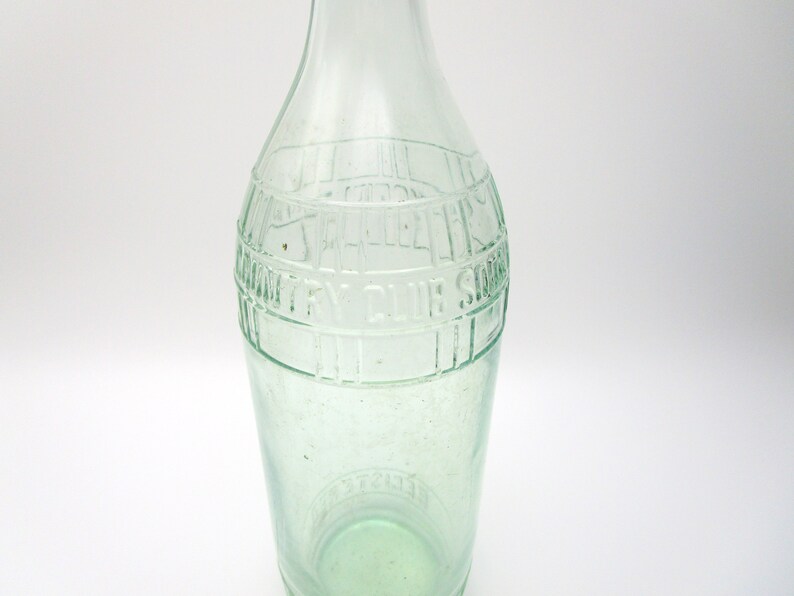 Vintage Club Soda Bottle - Dandtbarnfinds - Etsy