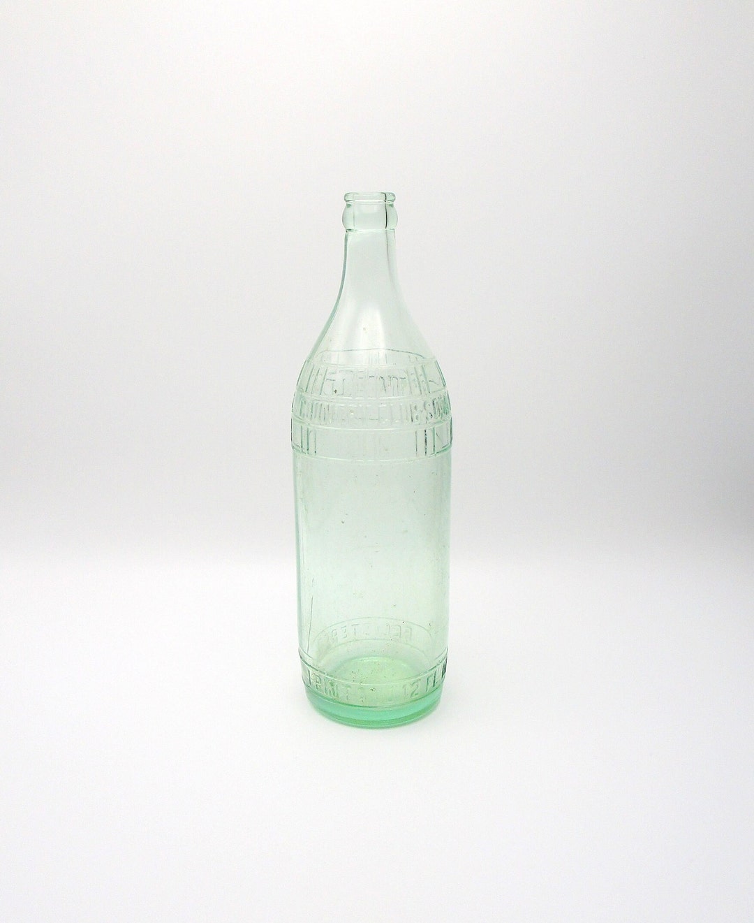 Vintage Club Soda Bottle - Dandtbarnfinds - Etsy