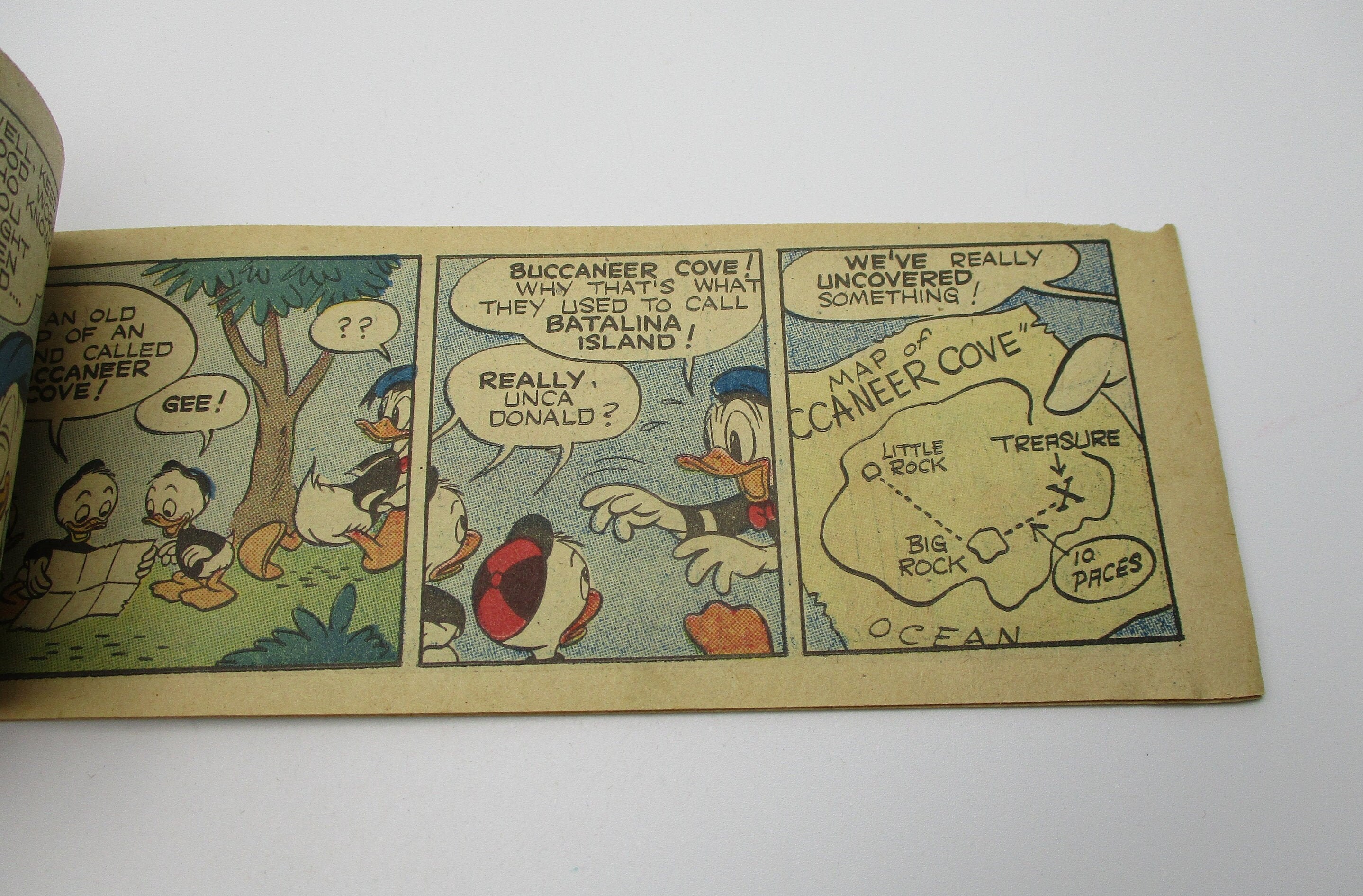 Donald Duck and the Buccaneers - Wheaties Cereal Promo - Comic ...