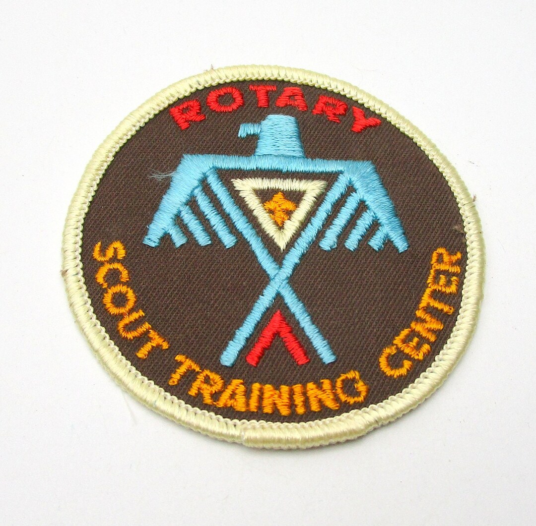Boy Scout Patch - Rotary Scout - Dandtbarnfinds - Etsy
