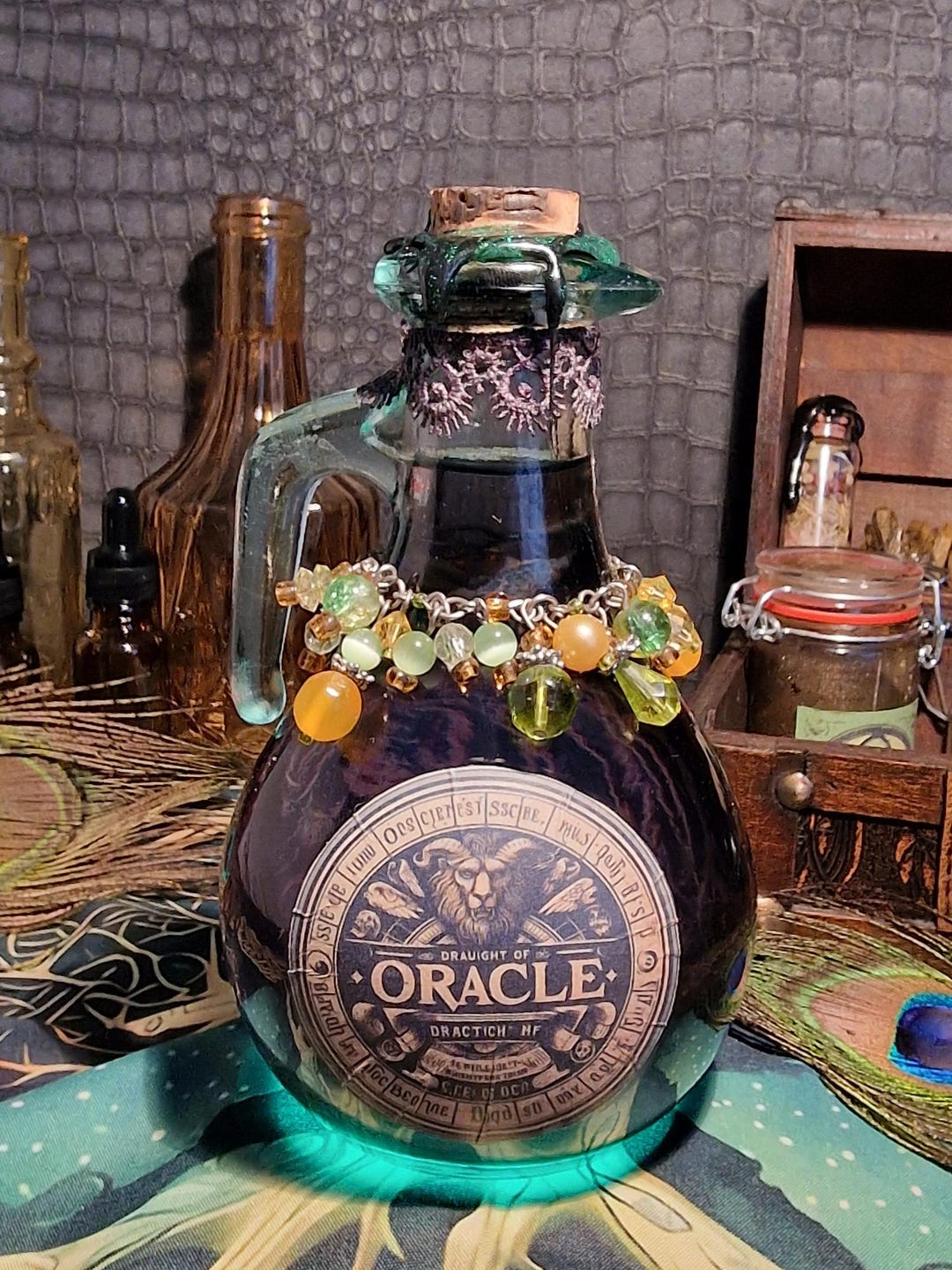 Potion Bottle DRAUGHT of the ORACLE Magic Color Changing Brew - Etsy UK