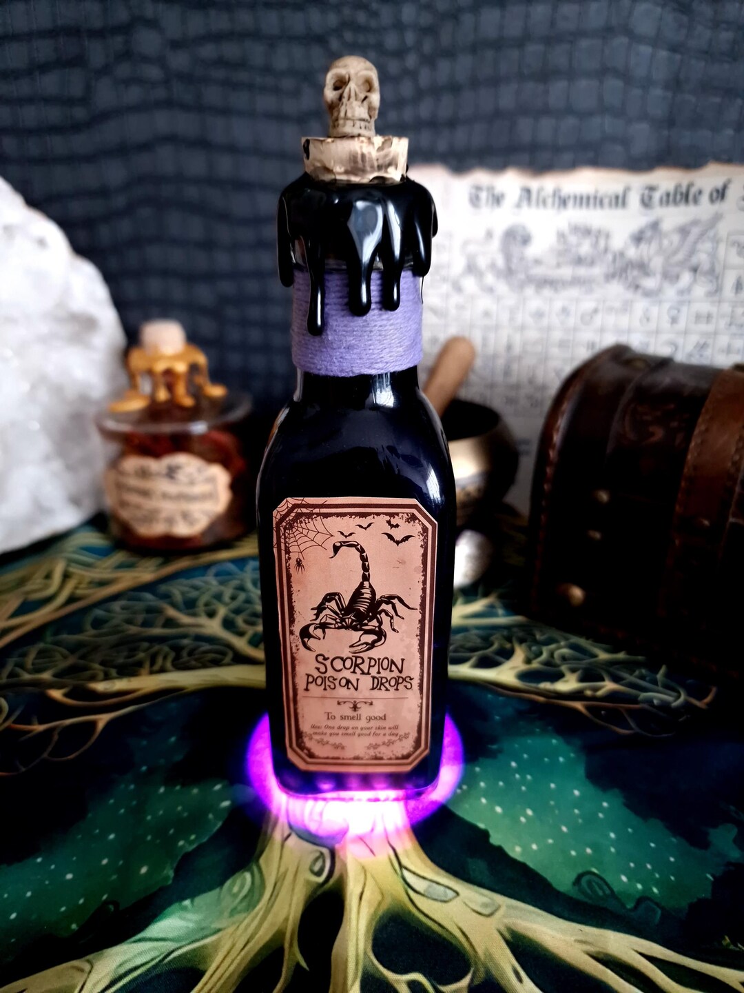 Potion Bottle SCORPION POISON DROPS Magic Color Changing Brew - Etsy