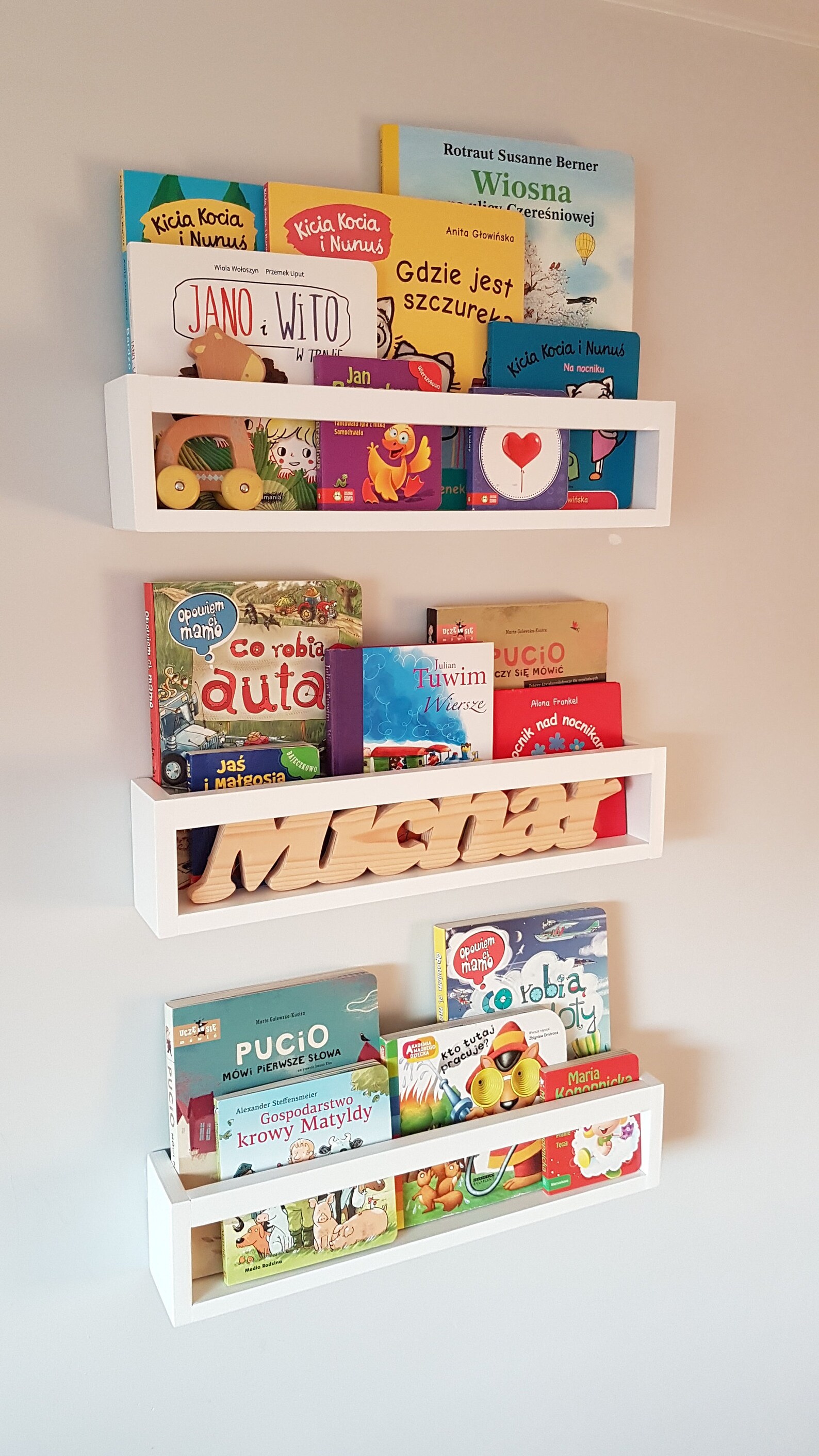 Children's Bookshelf Bookcase Wall Book Shelf Montessori | Etsy UK
