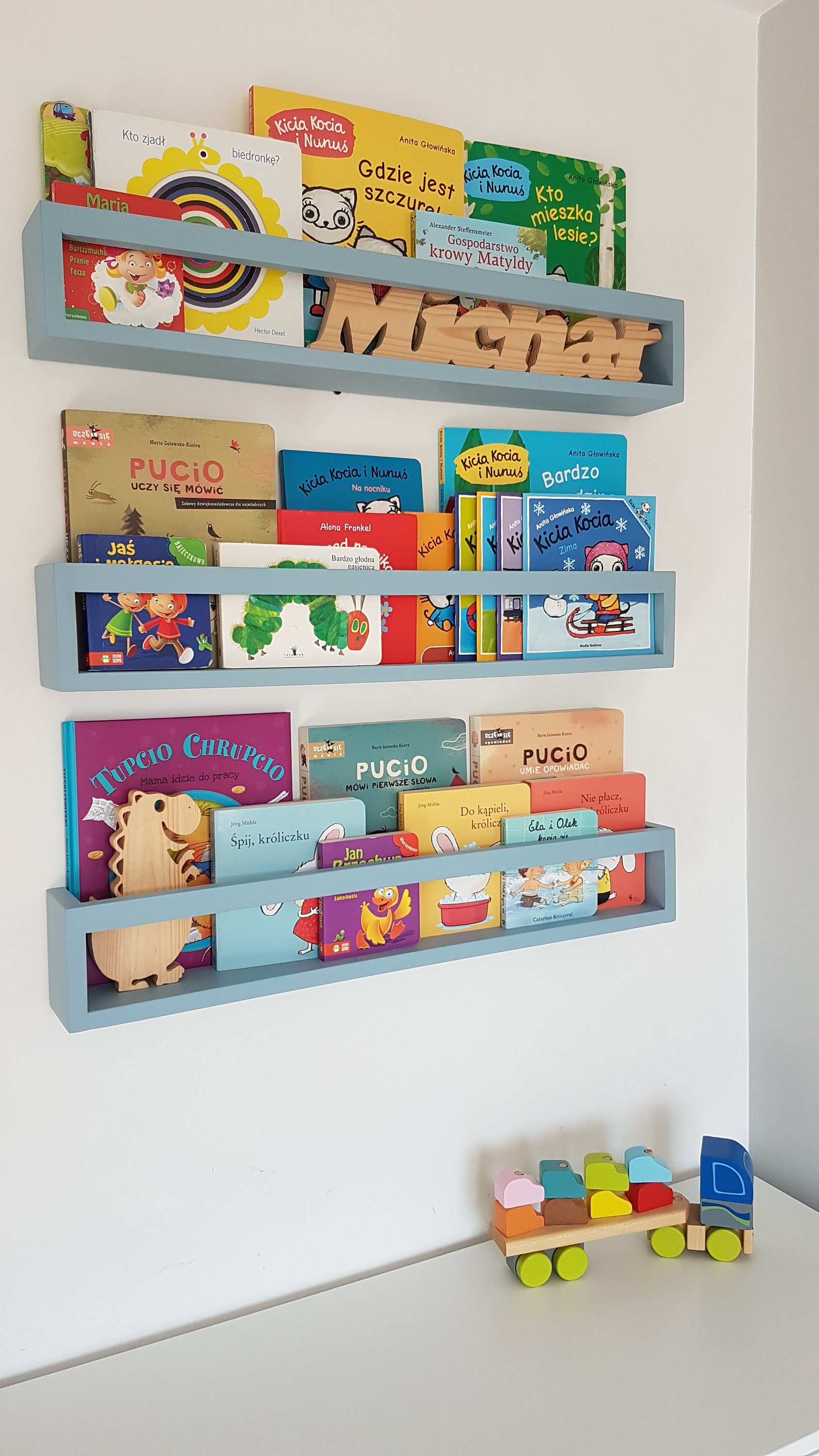 Kinder bücherregal Wand bücherregal Montessori Bücherregal - Etsy.de