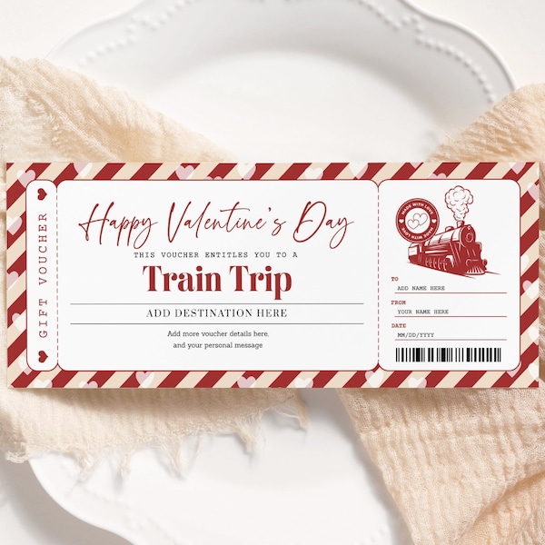 Fake Train Ticket - Etsy