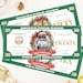 Santa's Magic Dust Christmas Tags EDITABLE, Magical Santa Dust Labels ...