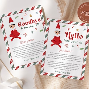 Elf Report Card EDITABLE, Naughty or Nice Behavior, Christmas Elf Ideas ...