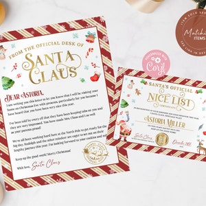 North Pole Special Delivery Tags EDITABLE, Personalized Christmas Tags ...