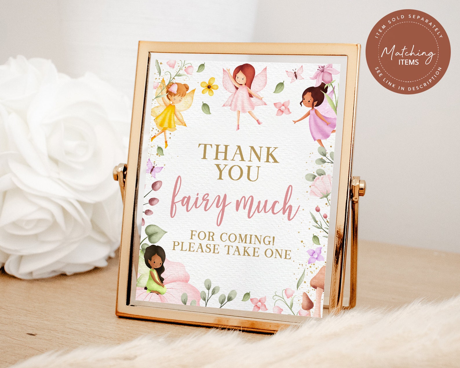 Fairy Diaper Raffle Sign and Tickets Magical Fairy Baby - Etsy