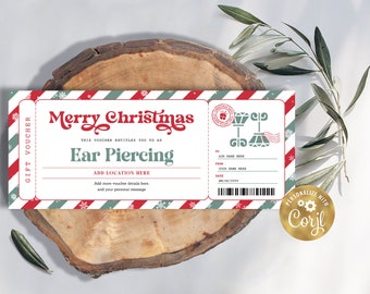 Printable Ear Piercing Certificate - Etsy