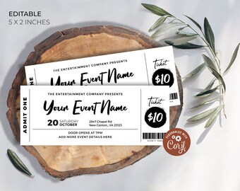 Fake Ticket Event - Etsy