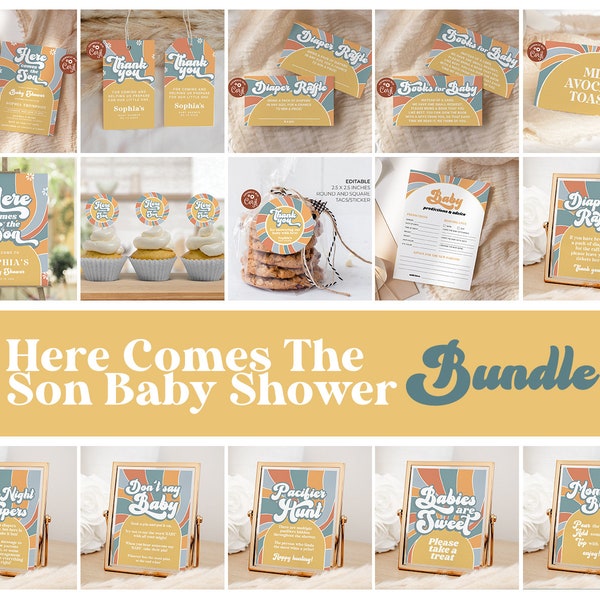Here Comes the Son Baby Shower - Etsy