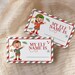 What's Your Elf Name Game Sign, Printable Christmas Elf Name Game, Kids ...