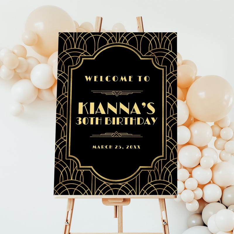 Welcome Party Sign - Etsy