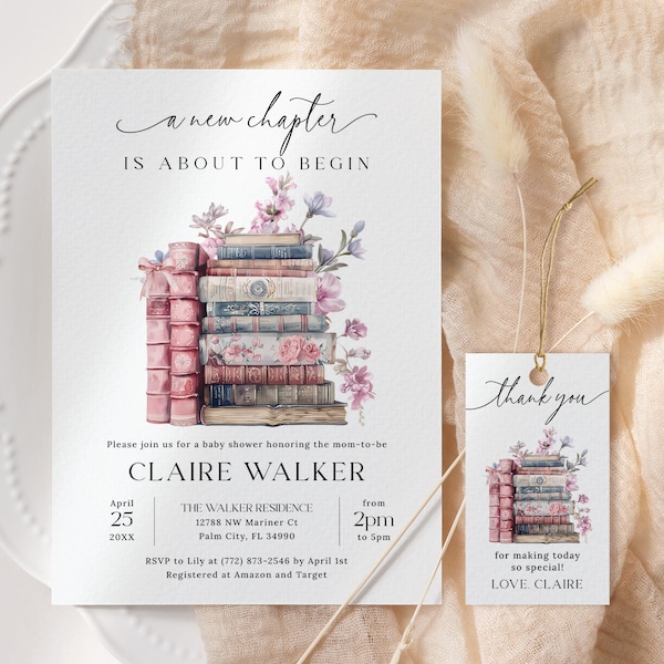 Storybook Invitation - Etsy