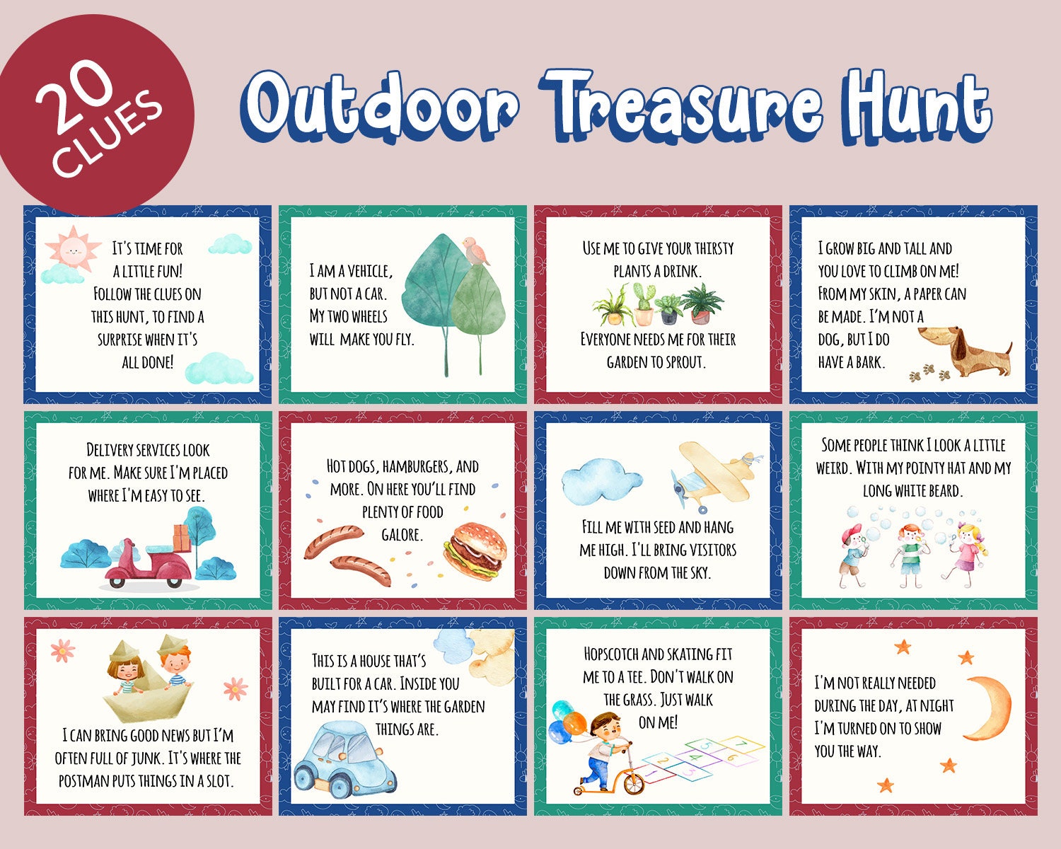 Outdoor Treasure Hunt Clue Lawn Games Scavenger Hunt Riddle Etsy outdoor-treasure-hunt-clue-lawn-games-scavenger-hunt-riddle-etsy