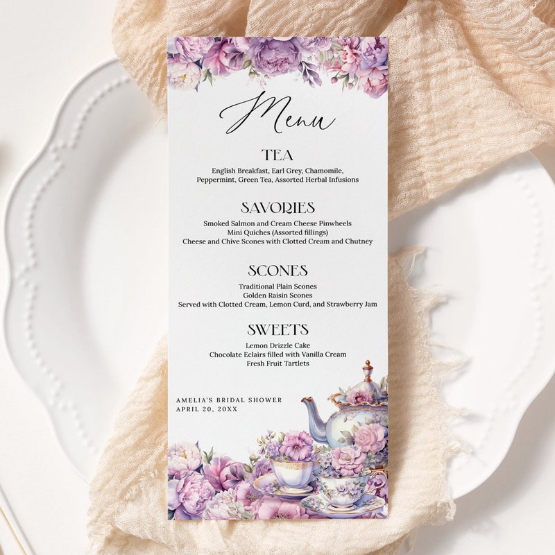 Tea Party Birthday - Etsy