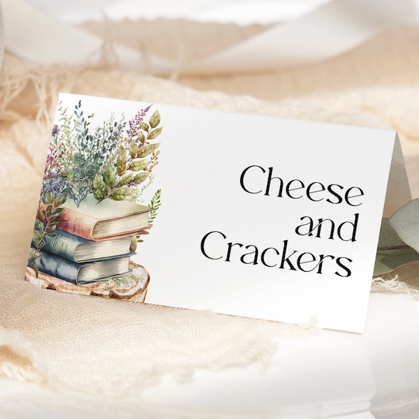 Library Card Place Cards - Etsy