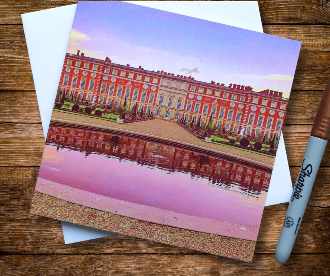 Luxury Hampton Court Palace Privy Gardens Card, Bridgerton Card, Surrey ...
