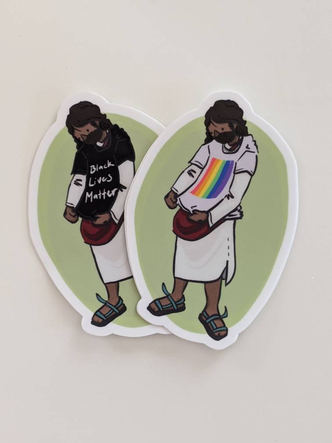 Jesus Sticker, My New Favorite Shirt - Black Lives Matter, LGBTQ+ Pride ...