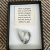Naturally Shaped Double Heart Rock. 3/4 X 3/4 Smaller Heart Rock Glued ...