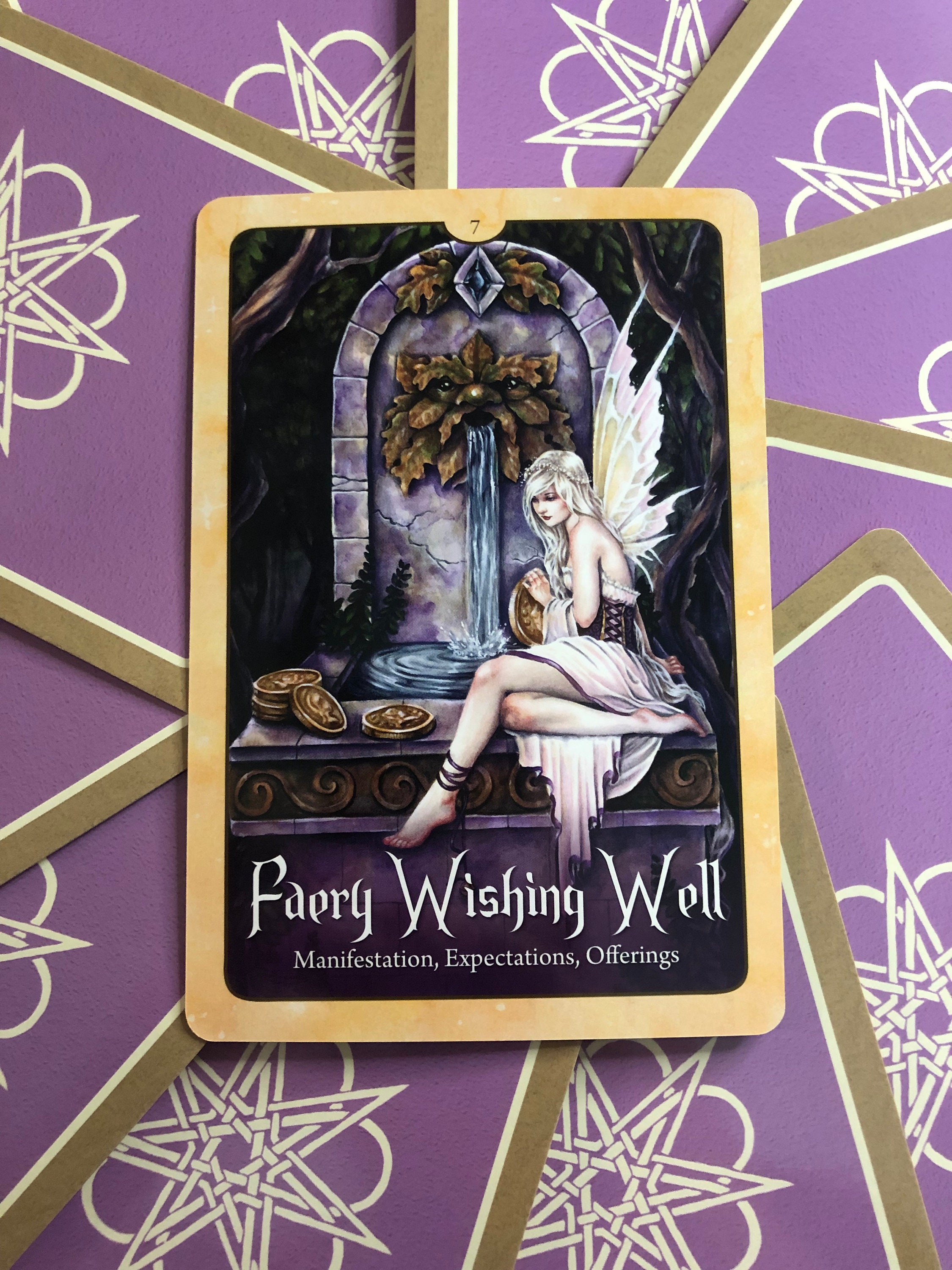 Faery Oracle Weekly Reading One Card Week at a Glance With - Etsy