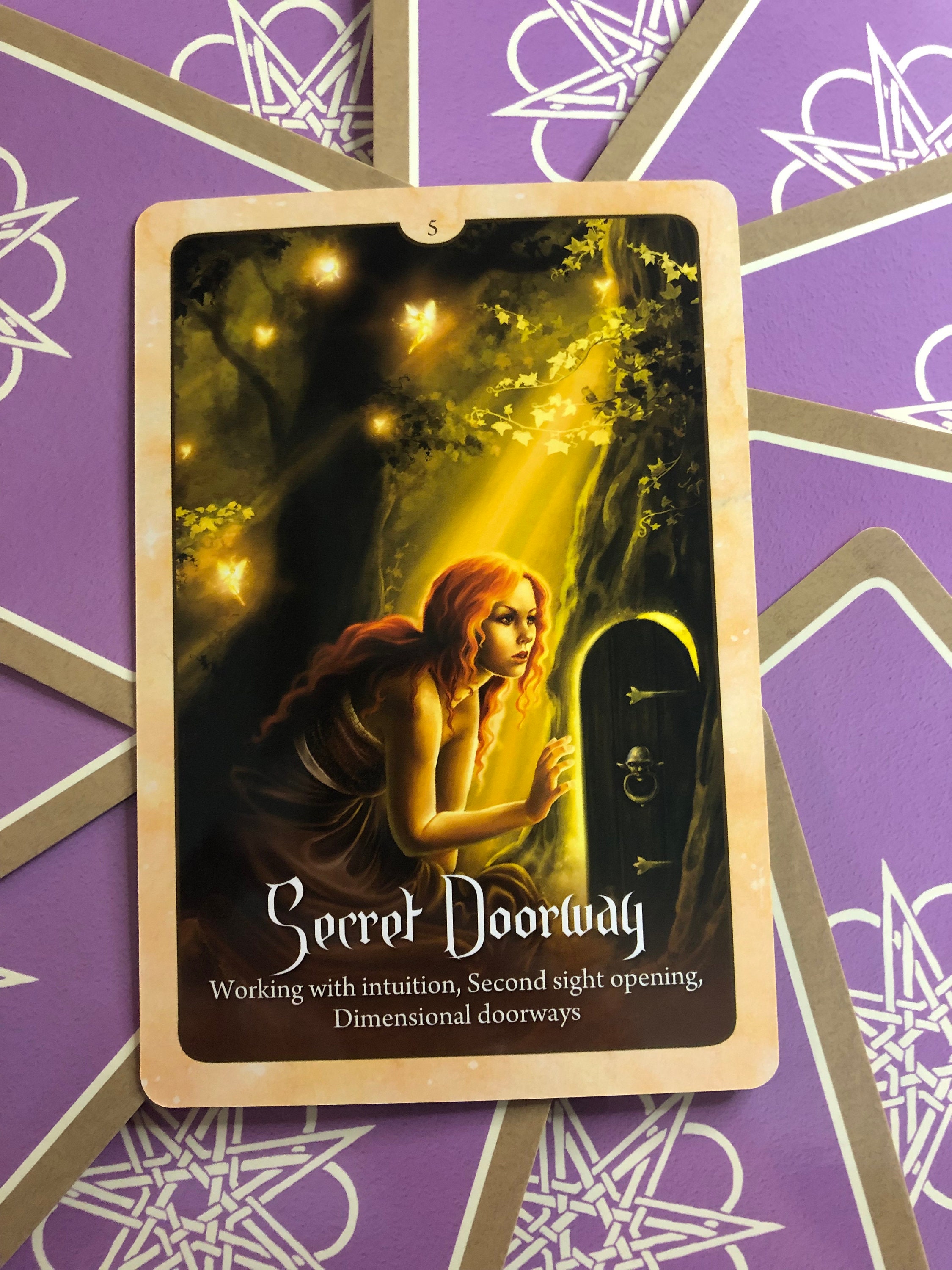 Faery Oracle Weekly Reading One Card Week at a Glance With - Etsy