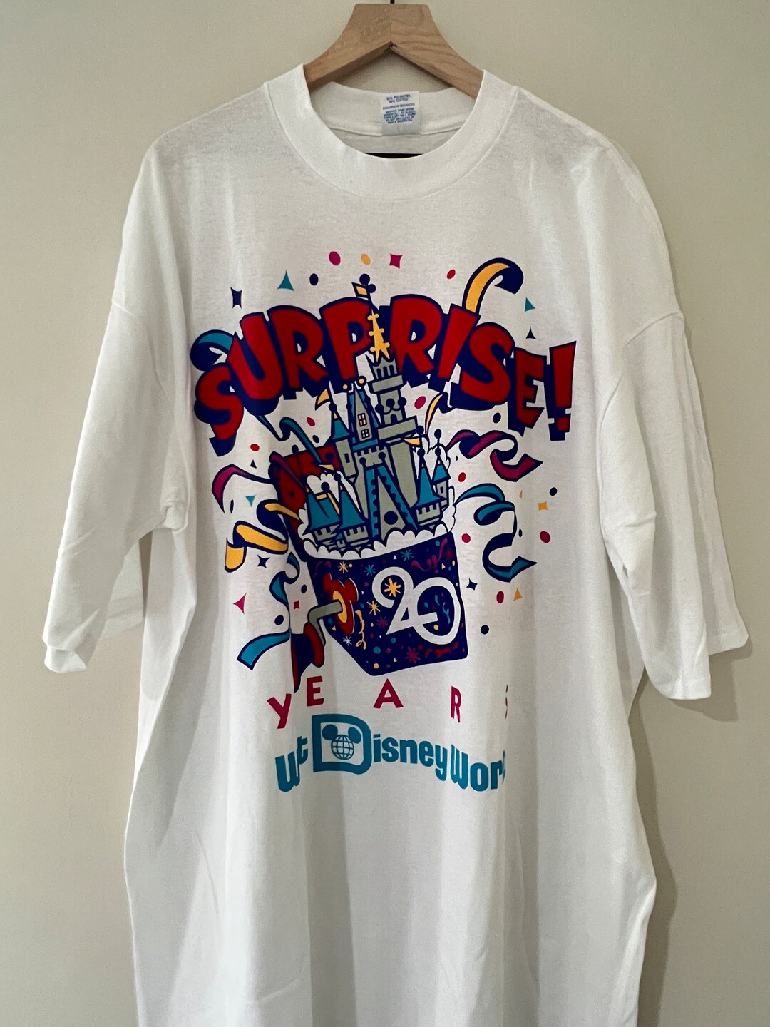 20th Anniversary Walt Disney World Tee - Etsy