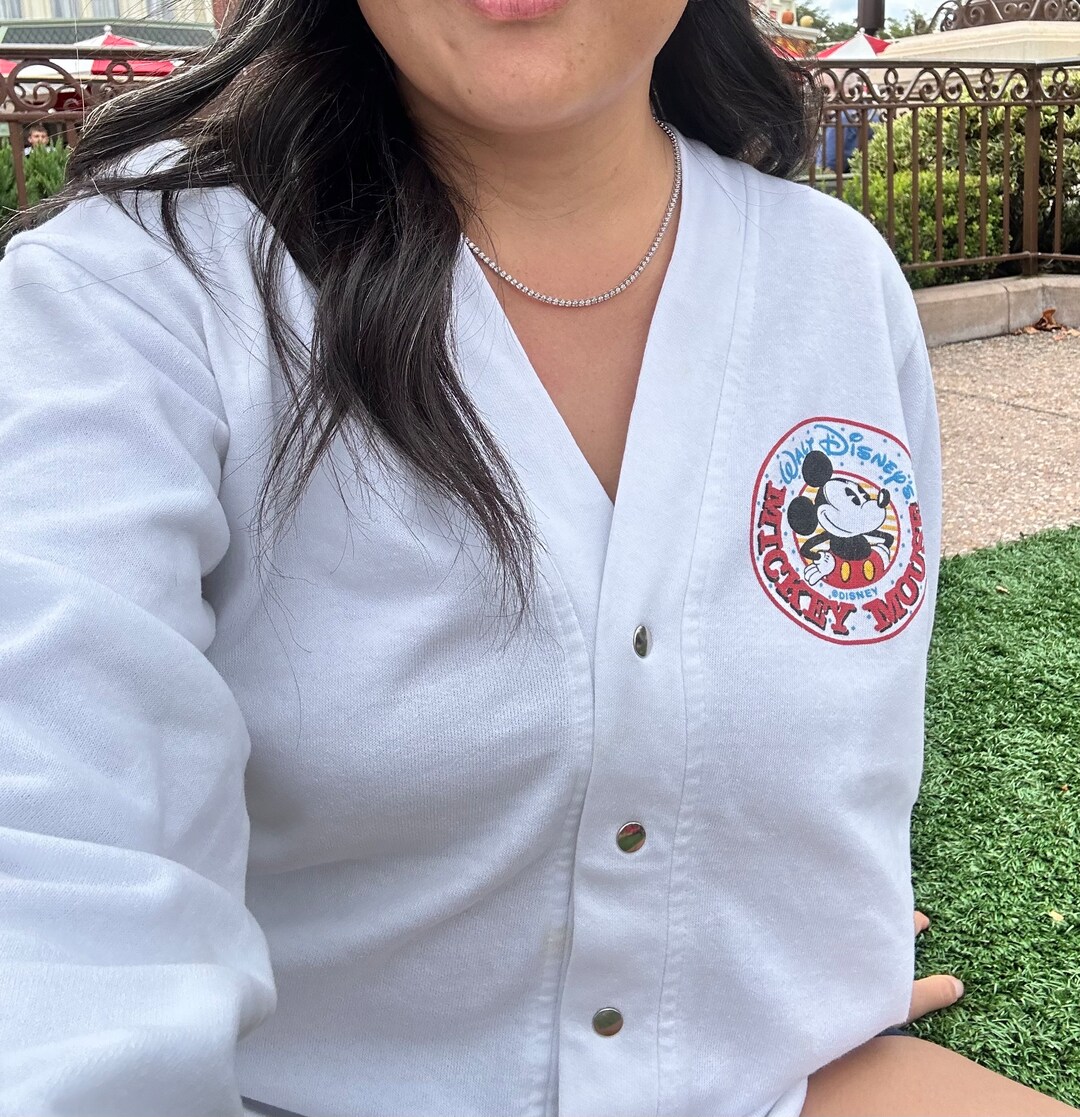 Vintage Mickey Mouse Cardigan - Etsy