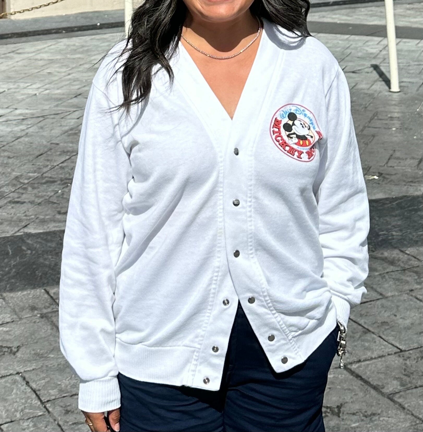 Vintage Mickey Mouse Cardigan - Etsy