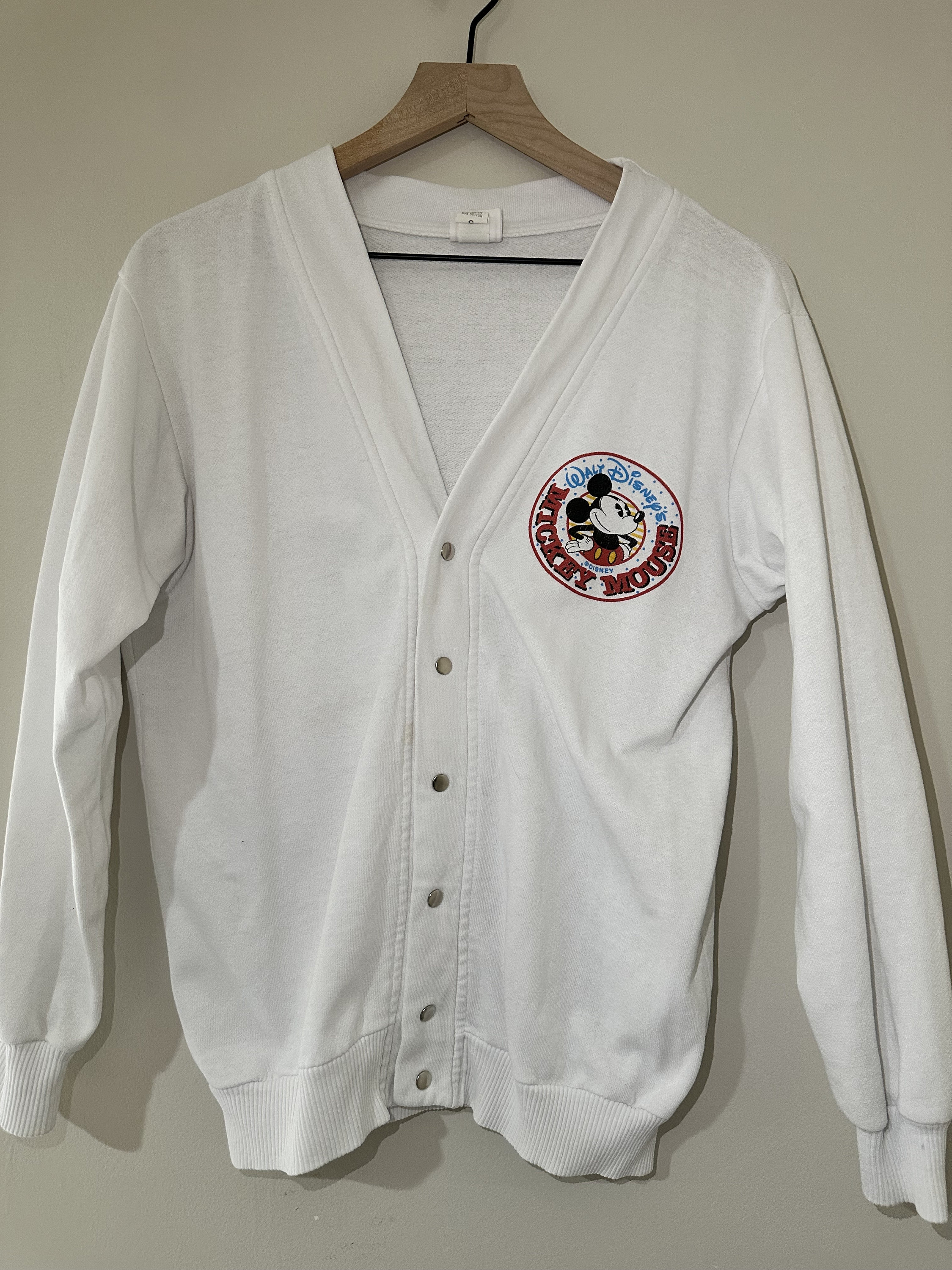 Vintage Mickey Mouse Cardigan - Etsy