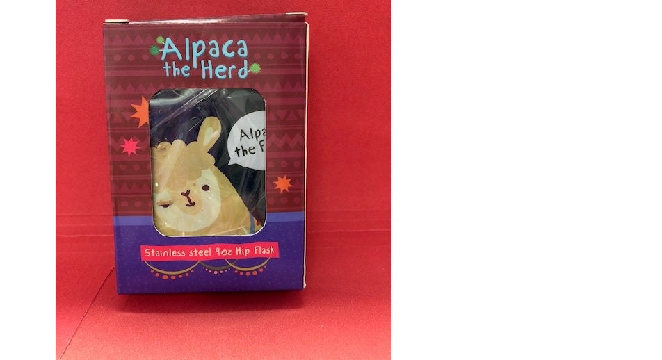 Alpaca Metal Flask - Etsy