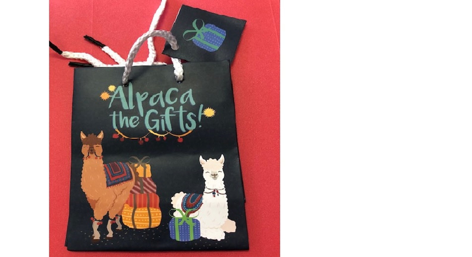 Alpaca the Gifts Small Gift Bag - Etsy
