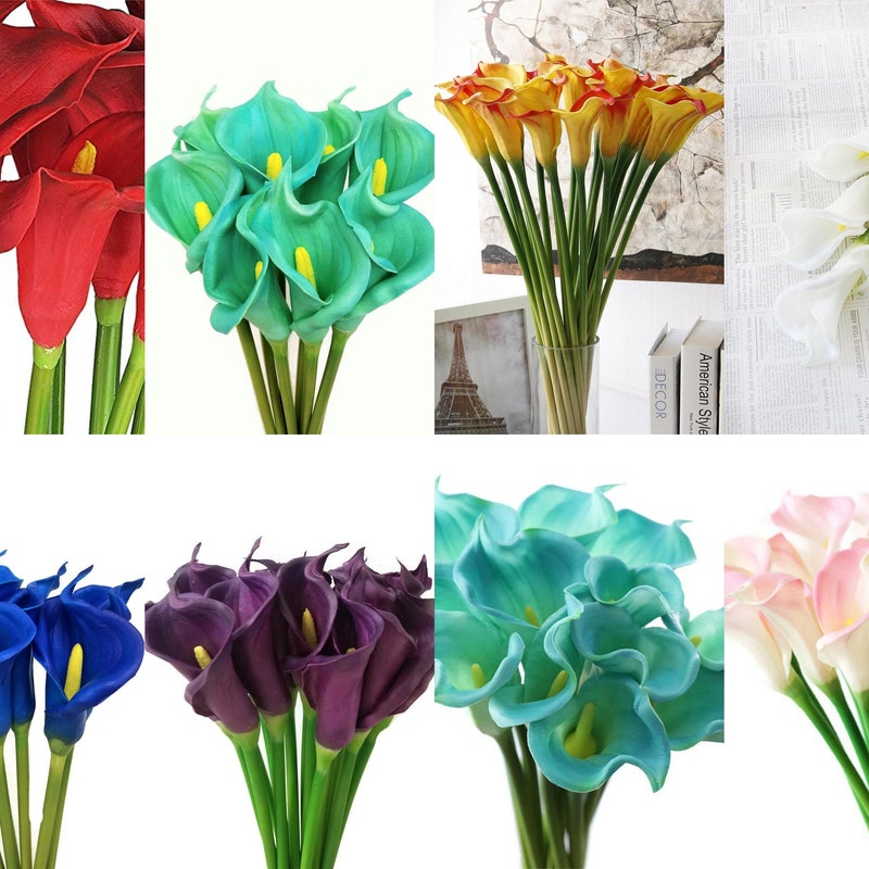 Red Calla Lily - Etsy