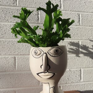 Playful Planter Hand Made in Scotland by Jenny Finch Holds a 10cm Plant ... Playful Planter Hand Made in Scotland by Jenny Finch Holds a 10cm Plant ...