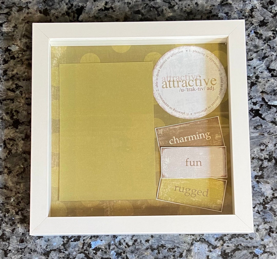 Father Dad Husband Son Shadow Box - Etsy