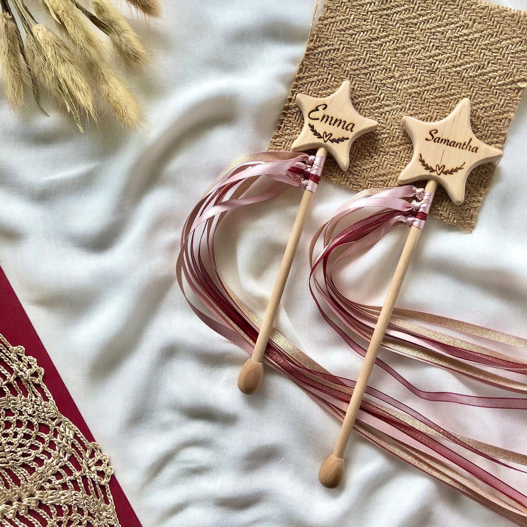 Star Magic Wand , Girls Stocking Filler, Personalised Christmas Gift ...