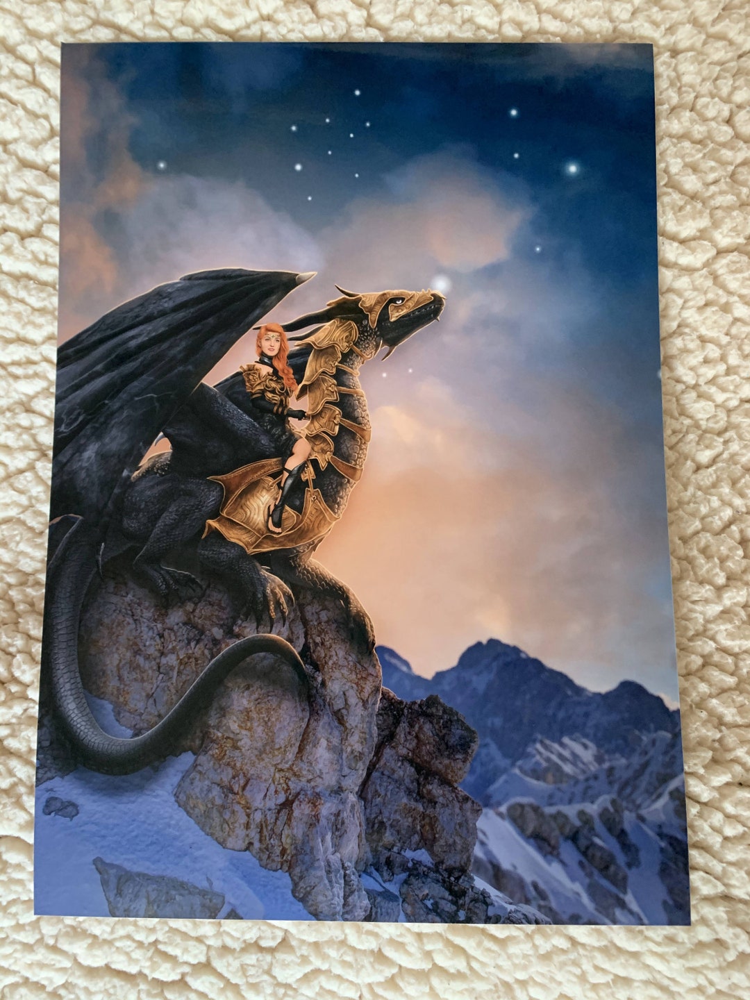 A4 Nicole Haught Dragon Rider Wynonna Earp Photomanipulated Glossy ...