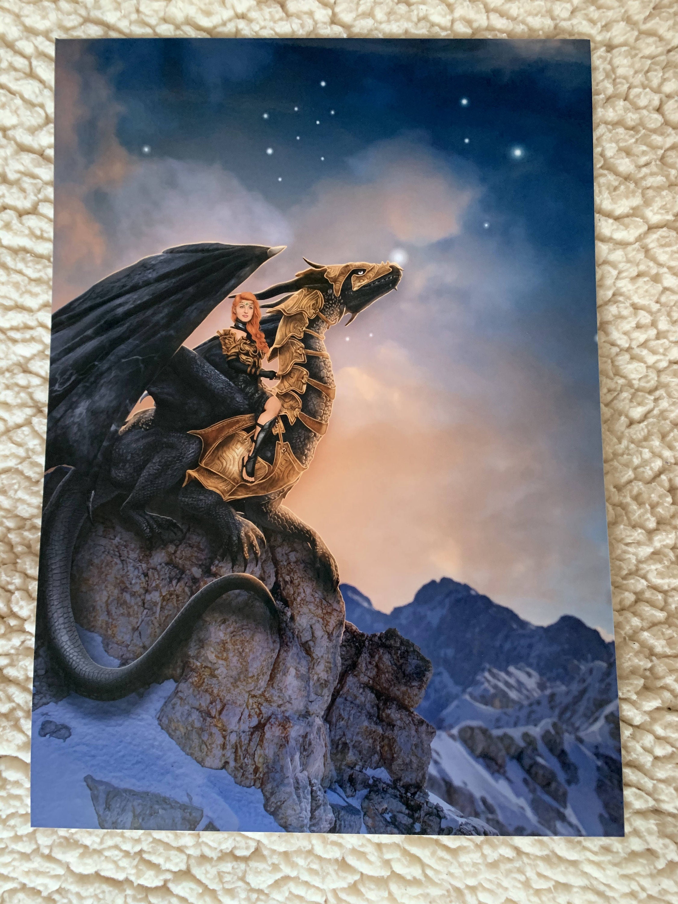 A4 Nicole Haught Dragon Rider Wynonna Earp Photomanipulated Glossy ...